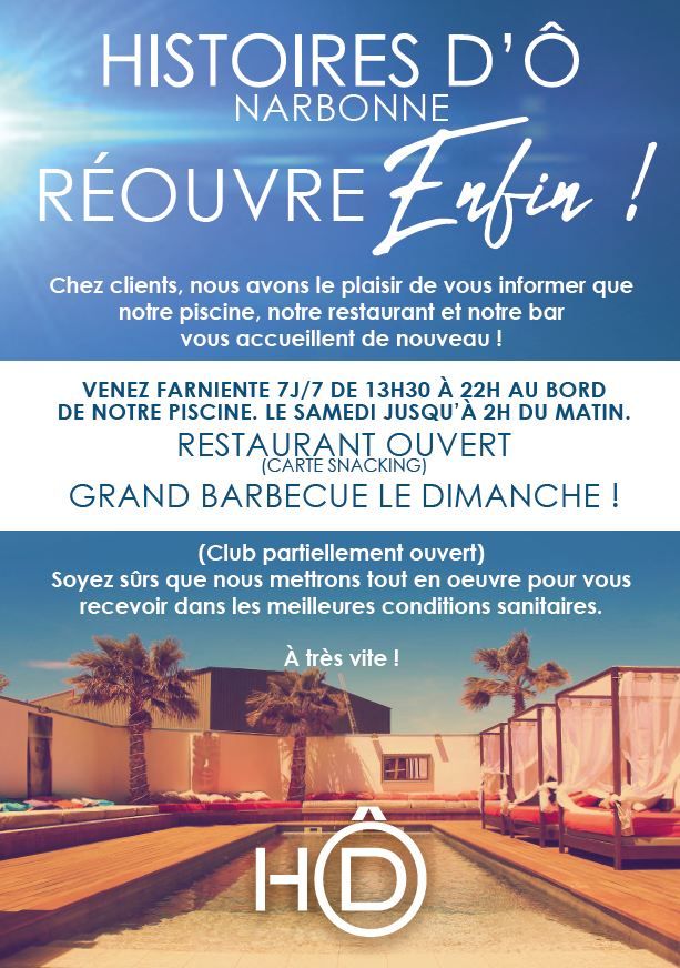 Nos Soirées - Balnéo-Club - Histoires d'Ô Narbonne